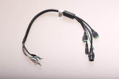 China Coaxial Custom Chassis Wire Harness Cable Assembly Rj45f DC5.5*2.1 036 for sale