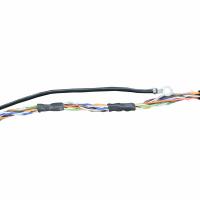 China Custom Waterproof Output Cable Assembly For Ip Camera Rj45f/3.5-4pin Terminal Block 038 for sale