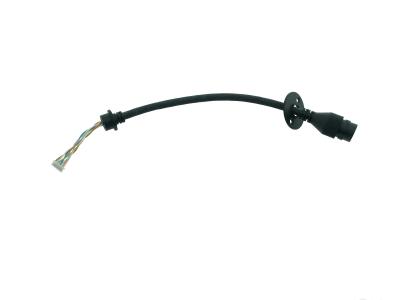 China Waterproof Female Core IP Camera Cable Rj45f Mx1.25 8 Pin With Connector 039 for sale
