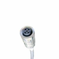 China Metal Plastic Power Cable Assembly Waterproof Circular M12 Connector Wire Harness 040 for sale