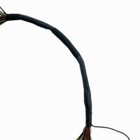 China 140mm LED Display LVDS Cable Assembly 2R20P*2 Power Connection Cable Custom 069 for sale