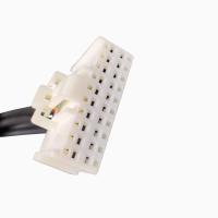 China Custom Automotive Wiring Harness DJ203-1.2-11 GX12 4 PIN Male Female Head 126 for sale
