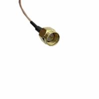 China Custom Coaxial RF Cable Assembly SAM 178 Male PIN To SAM 178 Female PIN 148 for sale