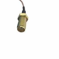 China Custom Coaxial RF Cable Assembly SAM 178 Male PIN To SAM 178 Female PIN 148 for sale