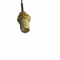 China Double Shielded Custom RF Cable Assembly Service RG316 EZ-C12 Lens Adapter for sale