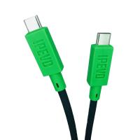 China RJ9 USB Type C Charger Cables Portable Bluetooth Earphone Charging Cable 096 for sale