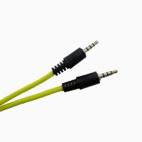 China Customized RCA Audio Video Cable Assembly Connector Type AUX3.5mm With PVC Jacket for sale