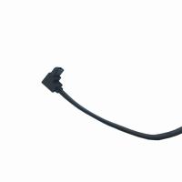China 110 SATA Cable 7PIN/250mm/26AWG SATA 3.0 High Speed SSD Serial Cable 90° Elbow Side Connector With Shrapnel for sale