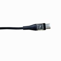 China 113 Type C C-C Mobile Charge Cable Digital Display Design High Speed Charge Fabric Outer Sheath Wire Power Wiring for sale