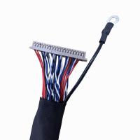 China Copper Signal Wire 30PIN 40 Pin LVDS Cable With PUR TPE PVC Jacket for sale