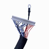 China Copper Signal Wire 30PIN 40 Pin LVDS Cable With PUR TPE PVC Jacket for sale