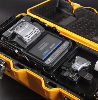 China 4 Motor Optical Fiber Fusion Splicer , Fujikura 41s Fusion Splicer CE certificate for sale