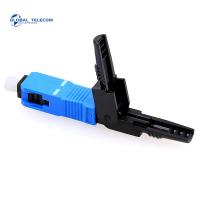 China Indoor outdoor Fast Connect Fiber Connectors 60dB Sc Apc Sc Upc for sale
