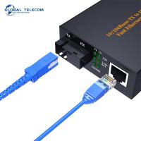 China Ftth Fiber Media Converter Htb 3100 GS 03 SFP 10 100 1000M 10 Gigabit for sale