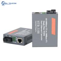 China Ftth Fiber Media Converter Htb 3100 GS 03 SFP 10 100 1000M 10 Gigabit for sale