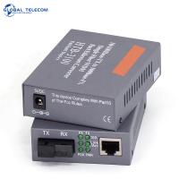 China Ftth Fiber Media Converter Htb 3100 GS 03 SFP 10 100 1000M 10 Gigabit for sale