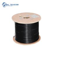 China OEM Drop Wire Fiber Optic 2 Core Ftth Indoor Cable FRP KFRP Steel Strength Member for sale