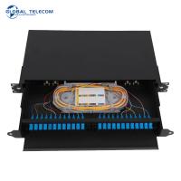 China Odf Fiber Optic Patch Panel Wall Mounted 12 24 48 96 144 Port for sale