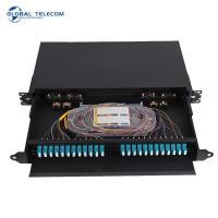 China Odf Fiber Optic Patch Panel Wall Mounted 12 24 48 96 144 Port for sale