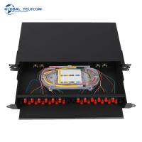 China Odf Fiber Optic Patch Panel Wall Mounted 12 24 48 96 144 Port for sale