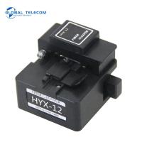 China Purple Horn 12 Fiber Optic Cable Cleaver For High Precision Fiber Cutting for sale