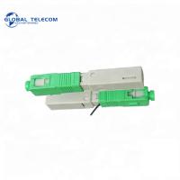 China SM MM Optical Fiber Fast Connector , FTTH SC Fiber Optic Fast Connector for sale