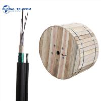 China ftth outdoor armored fiber optic cable single mode GYTC8S cable for sale