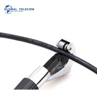 China Metal Fiber Optic Splicing Tools , Armored round Fiber Optic Cable Stripper for sale