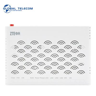 China V5.0 ZTE F660 GPON 4FE 2POTS WIFI SC UPC Optical Interface for sale