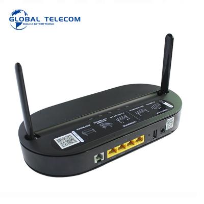 China FTTH FTTB FTTX ONU Modem Fiber Optic , 4GE POTS 2.4G/5G WIFI Gpon ONU HS8145V for sale