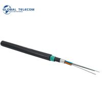 China Underground G652D Single Mode Outdoor Fiber Cable Double Jacket Armored PE Sheath for sale