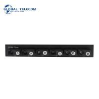 China Single Mode Optical Fiber Transceiver 6 Fiber Port 2RJ45 Port for sale