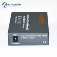 China HTB 1100 Fiber Media Converter , 10 / 100Mbps fast ethernet transceiver for sale