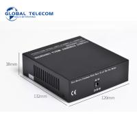 China 100M Fiber Media Converter Single Mode 1 Fiber Port 8 RJ45 Port 25KM for sale