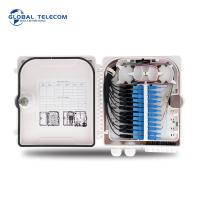 China ODP Outdoor Fiber Optic Distribution Box 12 Ports Wall / Pole Mounted for sale