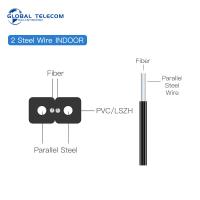 China LZSH Jacket 2 Core Fiber Drop Cable GJXH GJYXCH G652D G657a1 Fiber for sale