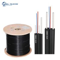China LZSH Jacket 2 Core Fiber Drop Cable GJXH GJYXCH G652D G657a1 Fiber for sale