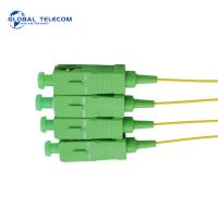 China 1m 1.5m Fiber Optic Patch Cord , oem odm FTTH Fiber Optic Pigtail for sale