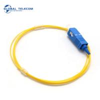 China SC UPC Fiber Optic Pigtail Single Mode Low Insertion Loss For CATV Systems for sale