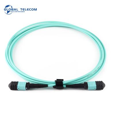 China 0.2dB Mtp Mpo Patch Cord 8 12 24 cores Singlemode multimode for sale