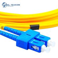 China SC UPC LC UPC Fiber Optic Patch Cord SM Duplex For Telecommunications for sale