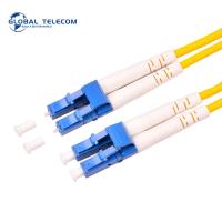 China duplex 2mm 3mm Fiber Optic Patch Cord , Lc To Lc Fiber Patch Cable SM for sale