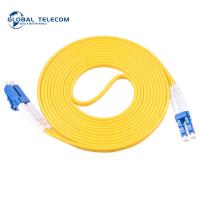 China duplex 2mm 3mm Fiber Optic Patch Cord , Lc To Lc Fiber Patch Cable SM for sale