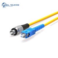 China UPC FC To SC Fiber Patch Cord Single Mode Ceramic Ferrule for sale