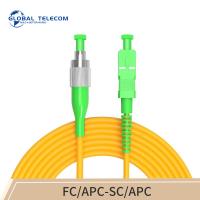 China LC ST Fiber Optic Patch Cord , Sc To Fc Patch Cord APC UPC Simplex Duplex for sale
