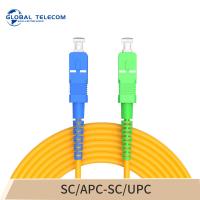 China LC ST Fiber Optic Patch Cord , Sc To Fc Patch Cord APC UPC Simplex Duplex for sale