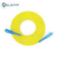 China 3.0mm Sc To Sc Patch Cable High Return Loss Duplex EN 50173 1 Standards for sale