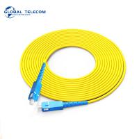 China 3.0mm Sc To Sc Patch Cable High Return Loss Duplex EN 50173 1 Standards for sale