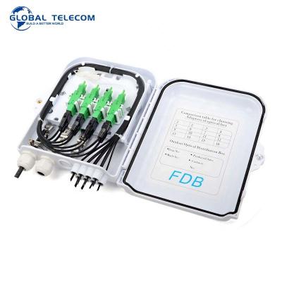 China Pole Mount Ftth Distribution Box 2 In 8 Out FTTx Application for sale