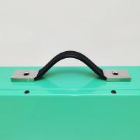 China 57.6V 25Ah Lithium Golf Cart Battery LiFePO4 Portable Green Metal Case for sale